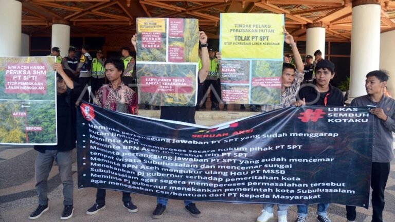 Palm Oil Magazine - AMPeS Calls for Aceh Province to Revoke PT SPT ...